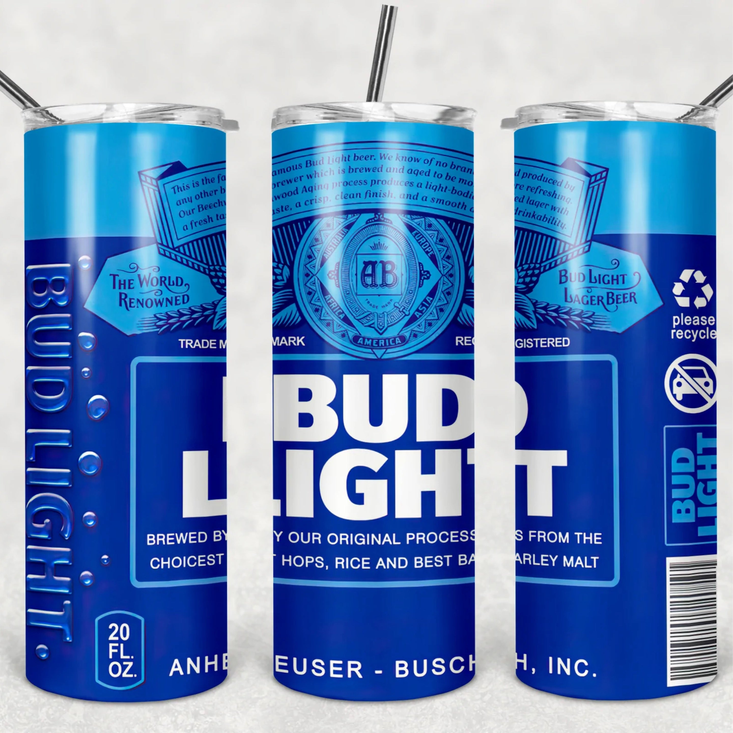 Bud Light | Custom Tumblers By Tora